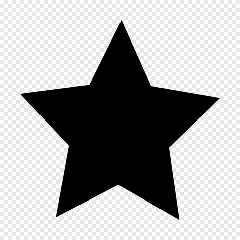 Simbolizar ilustración estrella negra png PNGEgg