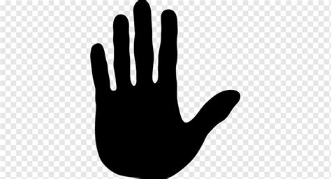 Hand Finger Computer Icons Color Block Hand Silhouette Hand Model