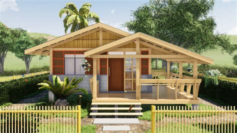 Split Level Amakan House Design With 2 Bedrooms Elevated Native House