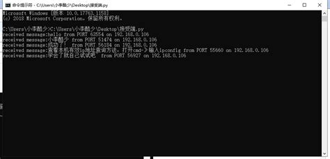 python实现udp程序通信过程图解 张生荣
