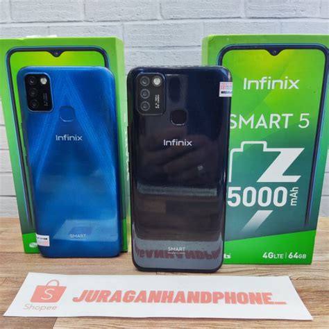 Jual Infinix Smart 5 Ram 3 64GB HP Second Seken Bekas Fullset Shopee