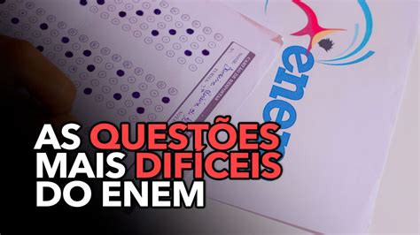 Confira as 10 questões mais difíceis do ENEM 2022 você acertou
