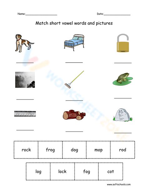 FREE Short U Sound Worksheet MyTeachingStation Worksheets Library