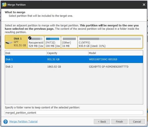 Cómo unir particiones en Windows y no perder datos
