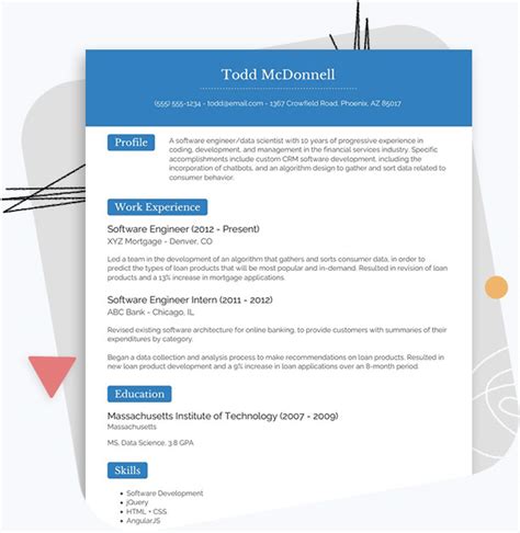 Free Cv Maker Create Cv Online Freesumes