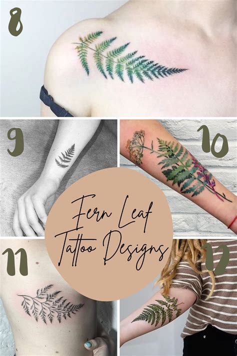 Meaningful Leaf Tattoo Ideas For Every Season Of Life Tattoo Glee