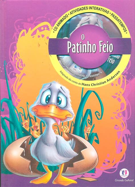 Contos Cl Ssicos O Patinho Feio Livro Capa Dura Cd Ciranda R