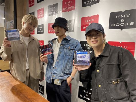 THE RAMPAGE OFFICIAL on Twitter 皆と キズナツナグ 店員 キャンペーン この後HMV