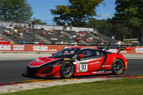 Racers Edge Acura NSX GT3 Evo Sweeps Road America Weekend