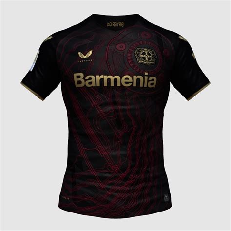 Bayer 04 Leverkusen Champions Kit Concept V3 FIFA Kit Creator Showcase