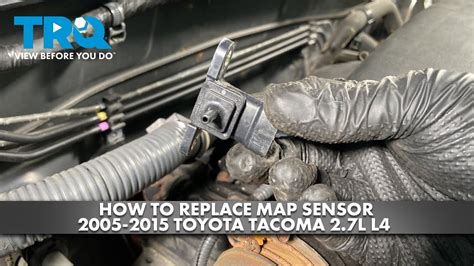 How To Replace Map Sensor Toyota Tacoma L L Youtube