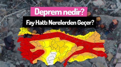 Deprem Nedir Türkiye deki riskli bölgeler hangisi Kontrol et