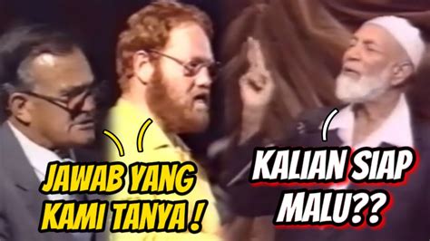 Ahmed Deedat Saat Para Kristen Ini Bertanya Dengan CULAS YouTube
