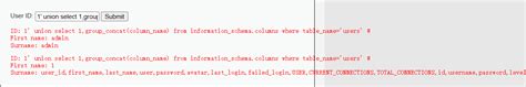 dvwa sql injection（sql注入） 526互联