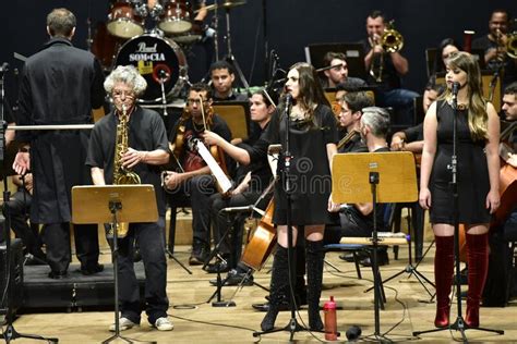 GOIÃNIA BRAZIL DECEMBER 15 2019 ORCHESTRA SINFONICA DE GOIÃNIA