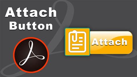 how to add file attachment button in fillable pdf form using adobe acrobat pro 2017 youtube