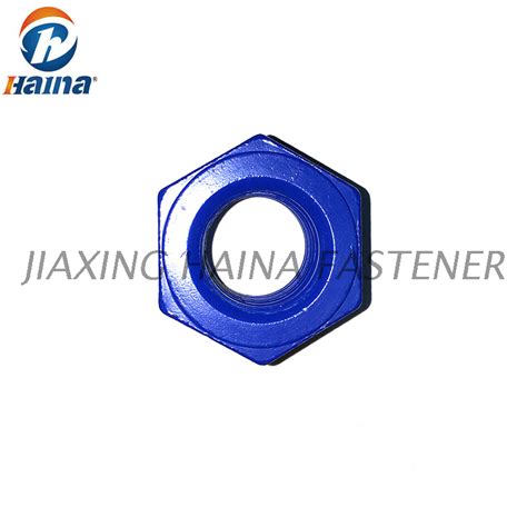 ASTM A194 Grade 2H Teflon PTFE Blue Hex Heavy Nut Buy Hex Heavy Nut