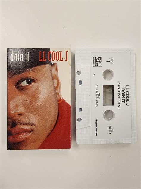 LL Cool J Doin It Cassette Single 1996 Def Jam Records On Air LP