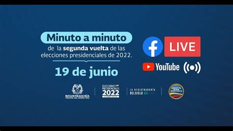 En vivo Transmisión del minuto a minuto de la segunda vuelta de las