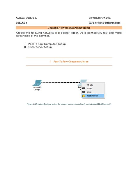 Solution Peer To Peer Computer Set Up And Client Server Set Up