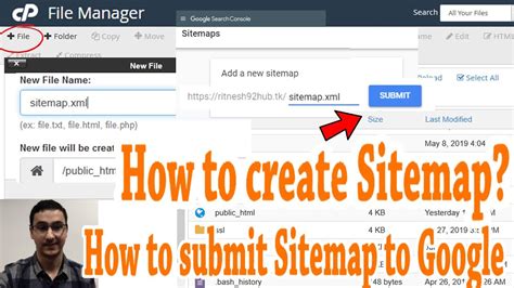 How To Create Sitemap And How To Submit My Sitemap To Google Easy
