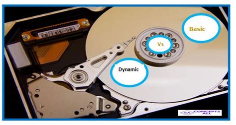 Basic Disk Vs Dynamic Disk Concepts All