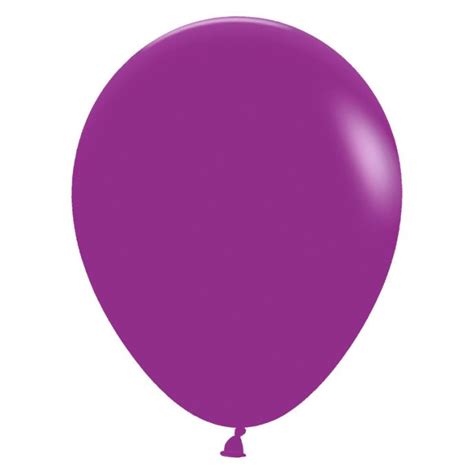 Fashion Purple Orchid 18 Latex Balloons 25pk Party Delights
