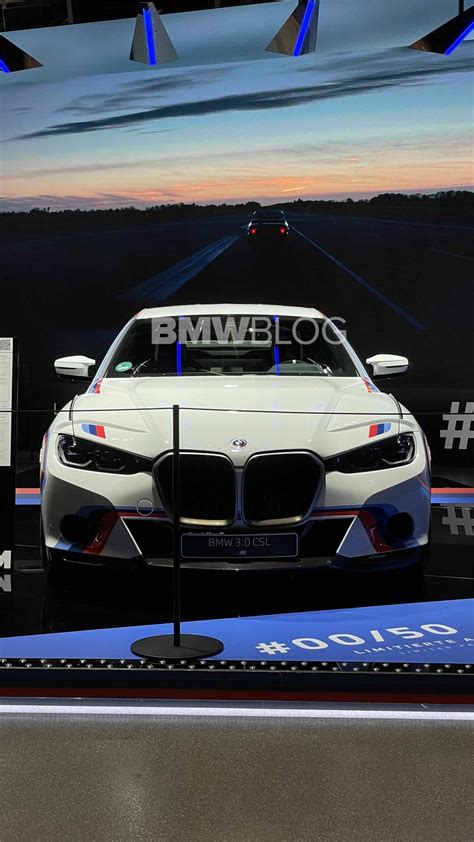 2023 BMW 3 0 CSL Real Life Photos From Munich