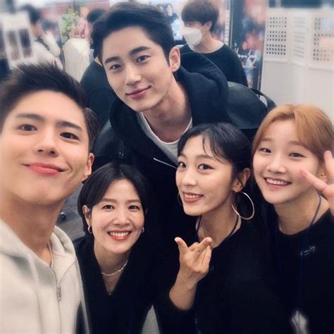Record Of Youth Park So Dam Posts Selfie With Park Bo Gum Byun Woo