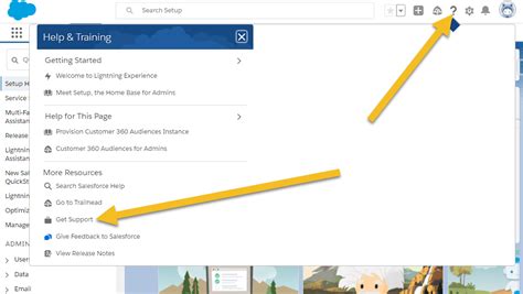 Salesforce Open A Support Case