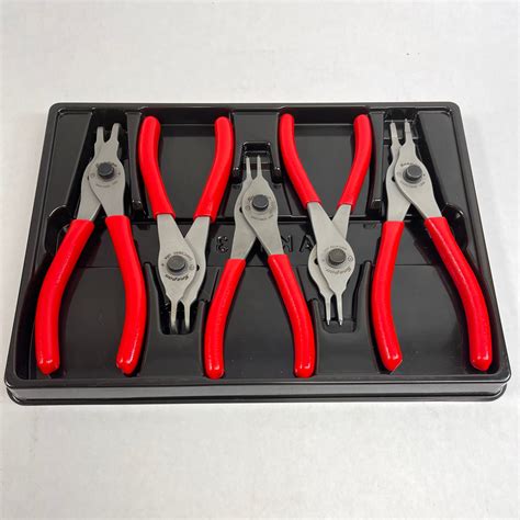 Snap On 5 Pc Snap Ring Pliers Set SRPCR105 Shop Tool Swapper