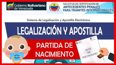 Guía completa Cómo legalizar y apostillar una partida de nacimiento en