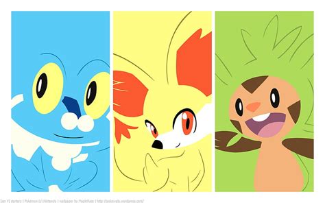 Gen 6 Starters Pokémon Cute Starter Pokemon HD wallpaper Pxfuel