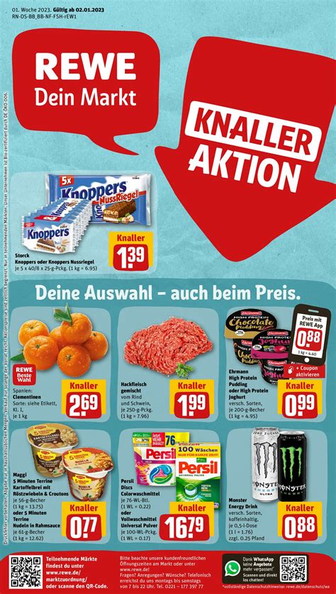 Rewe Aktueller Prospekt 02 01 07 01 2023 Jedewoche Rabatte De