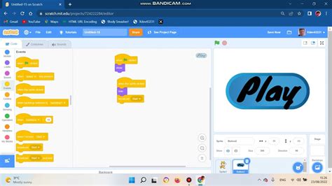 How To Make A Start Button On Scratch Youtube
