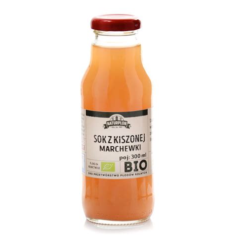 SOK Z MARCHEWKI KISZONEJ BIO 300ml Naturplon Sklep EcoWybrane Pl