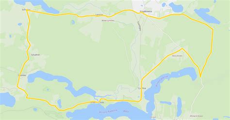Pętla Schodno mapa Velomapa pl