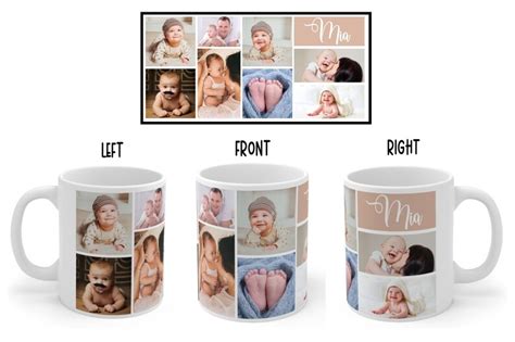 Personalized Photo Collage Mug Custom Photo Collage Coffee Etsy