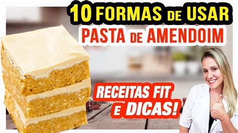 10 Receitas PASTA DE AMENDOIM FÁCEIS RÁPIDAS e BARATAS Gostosas