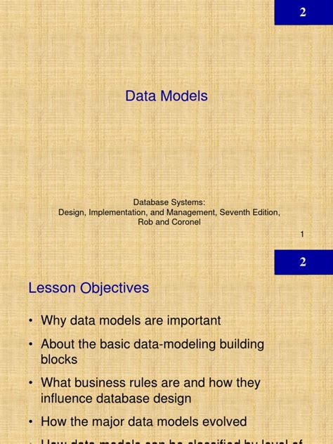 an in depth analysis of data modeling concepts and techniques through exploration of data models
