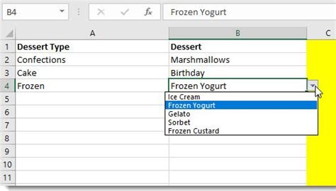 excel dynamic dependent dropdown lists office bytes