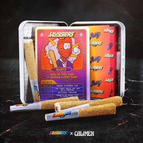 Sluggers Hit Pre Roll 5 Pack Tu Dispensario De Confianza