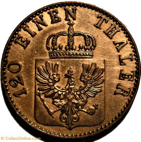 Frederick William Iv Pfennige Berlin Kingdom Of