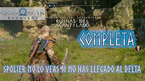 God of War Ragnarok GUÍA DE ZONAS VANAHEIM RUINAS DEL ACANTILADO