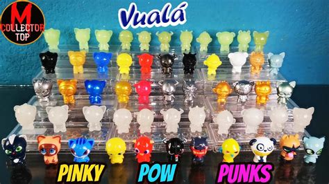 Coleccion Completa Pinky Pow Punks Primera Versión de Vuala Sorpresa