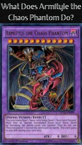 What Does Armityle The Chaos Phantom Do Yugioh Cards Explained For