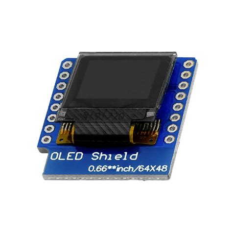 Shield Display Oled X I C Para Wemos D Mini Makerhero