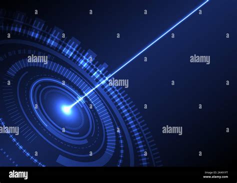 Abstract Geometric Futuristic Technology Background Vector