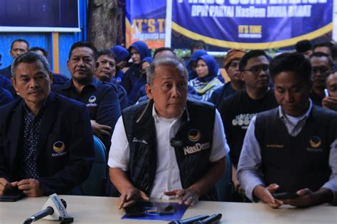Ketua DPD Indramayu Bubar Bawa Gerbong Nasdem Sudah Bentuk Pengurus