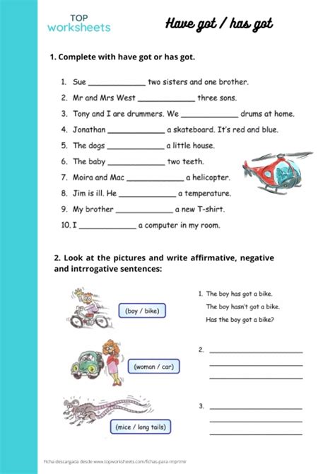 Have Don T Have Ficha Para Imprimir TopWorksheets